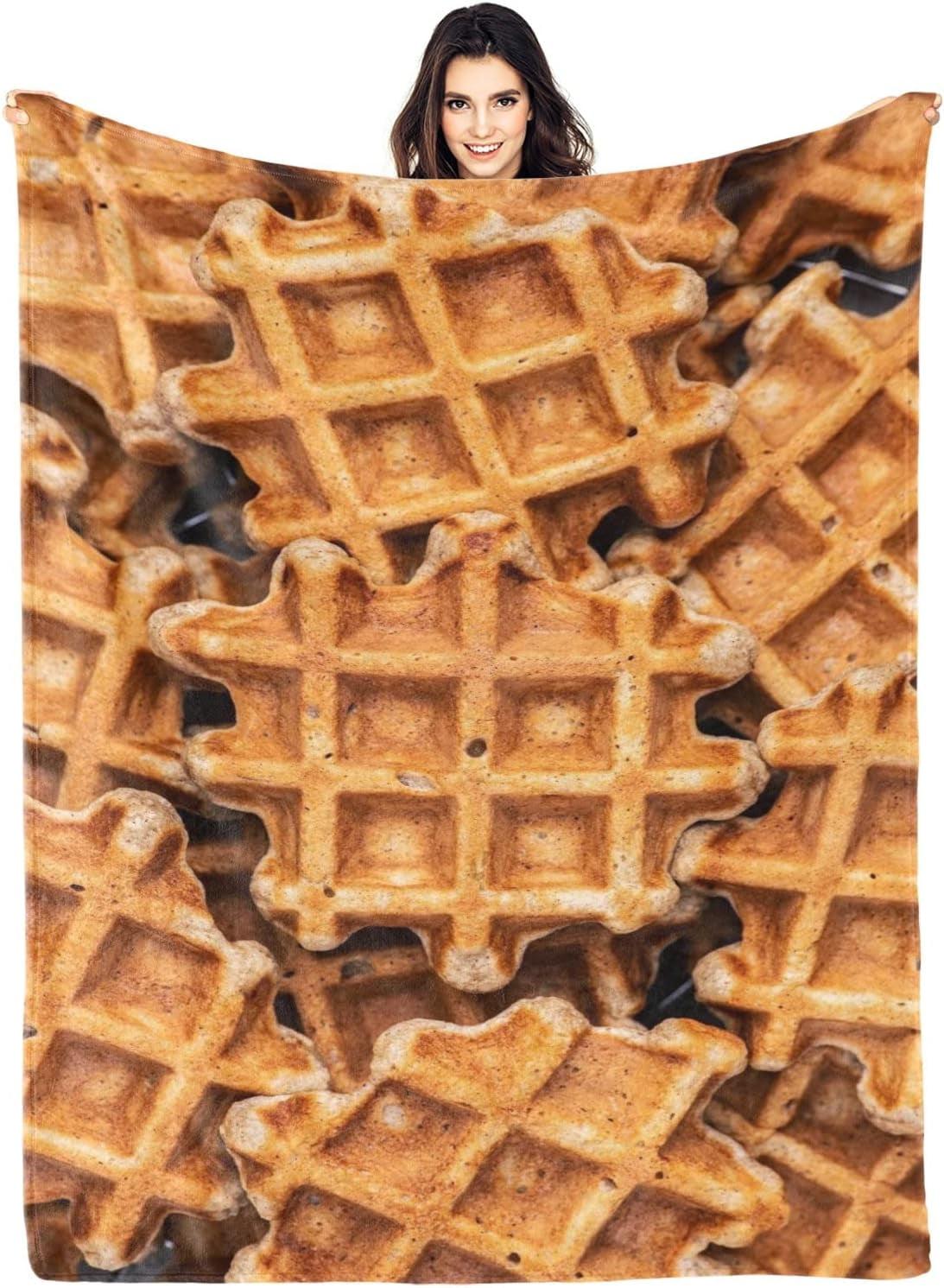 Yibo 3D Funny Realistic Food Blanket Flannel Soft and Comfortable Anti ...