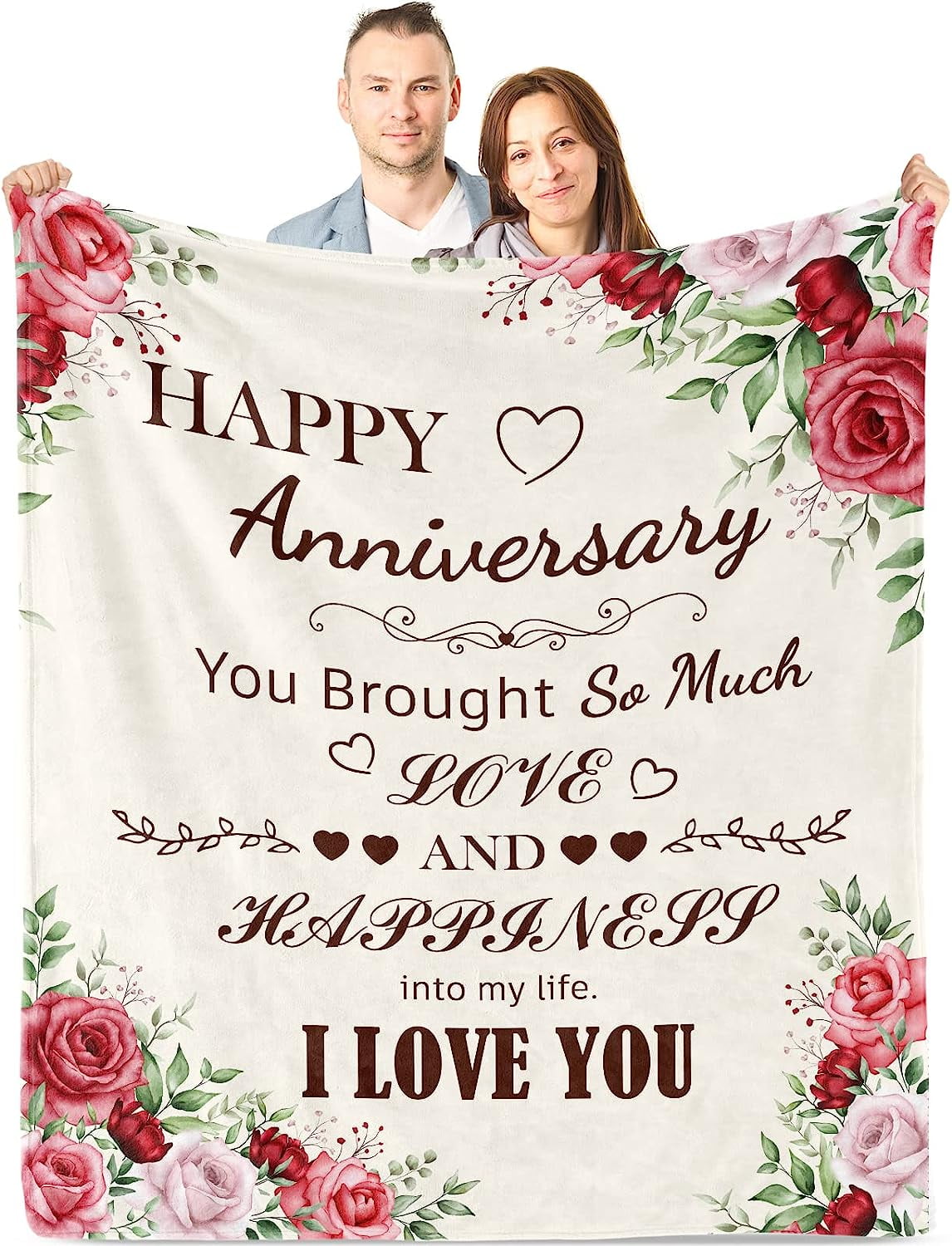 Yibo 40th Anniversary Blanket Gifts Gift for 40th Wedding Anniversary ...