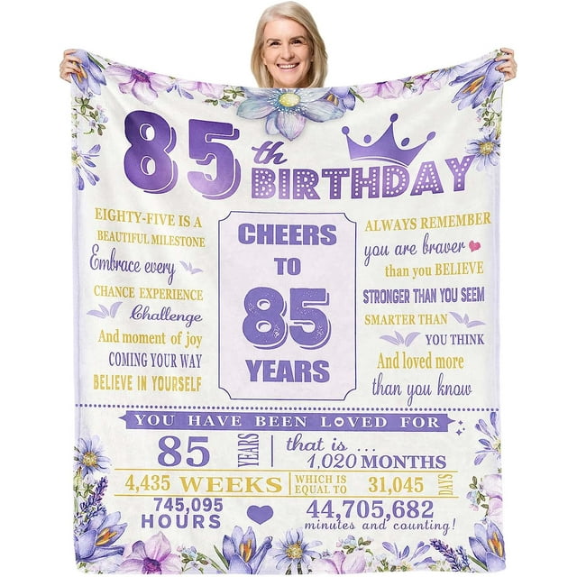 Yibo 85th Birthday Gifts for Women Happy 85th Birthday Party ...