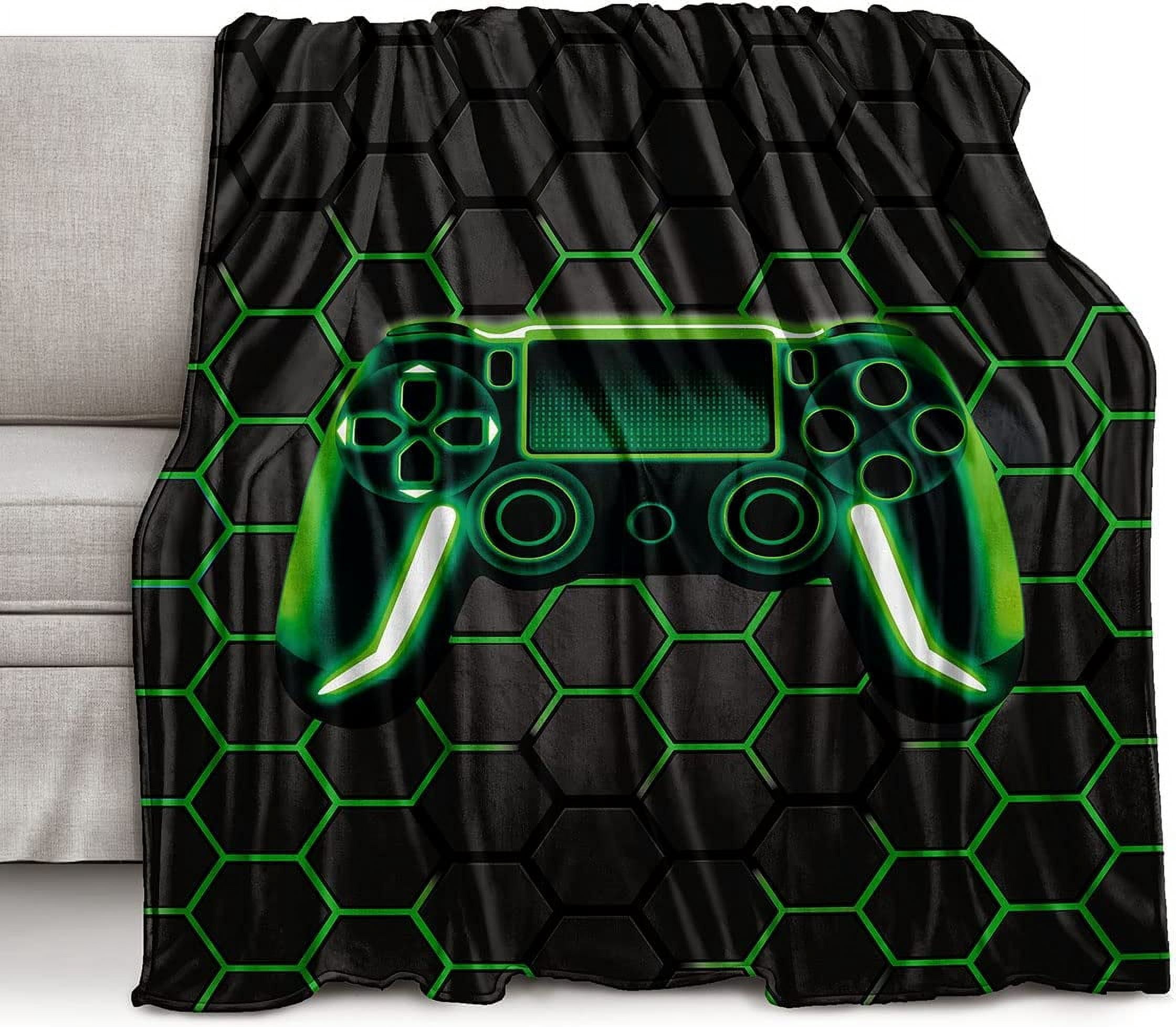 Yibo Bedding Gaming Super Soft, Fleece, Gamer Gift for Couch Sofa for ...