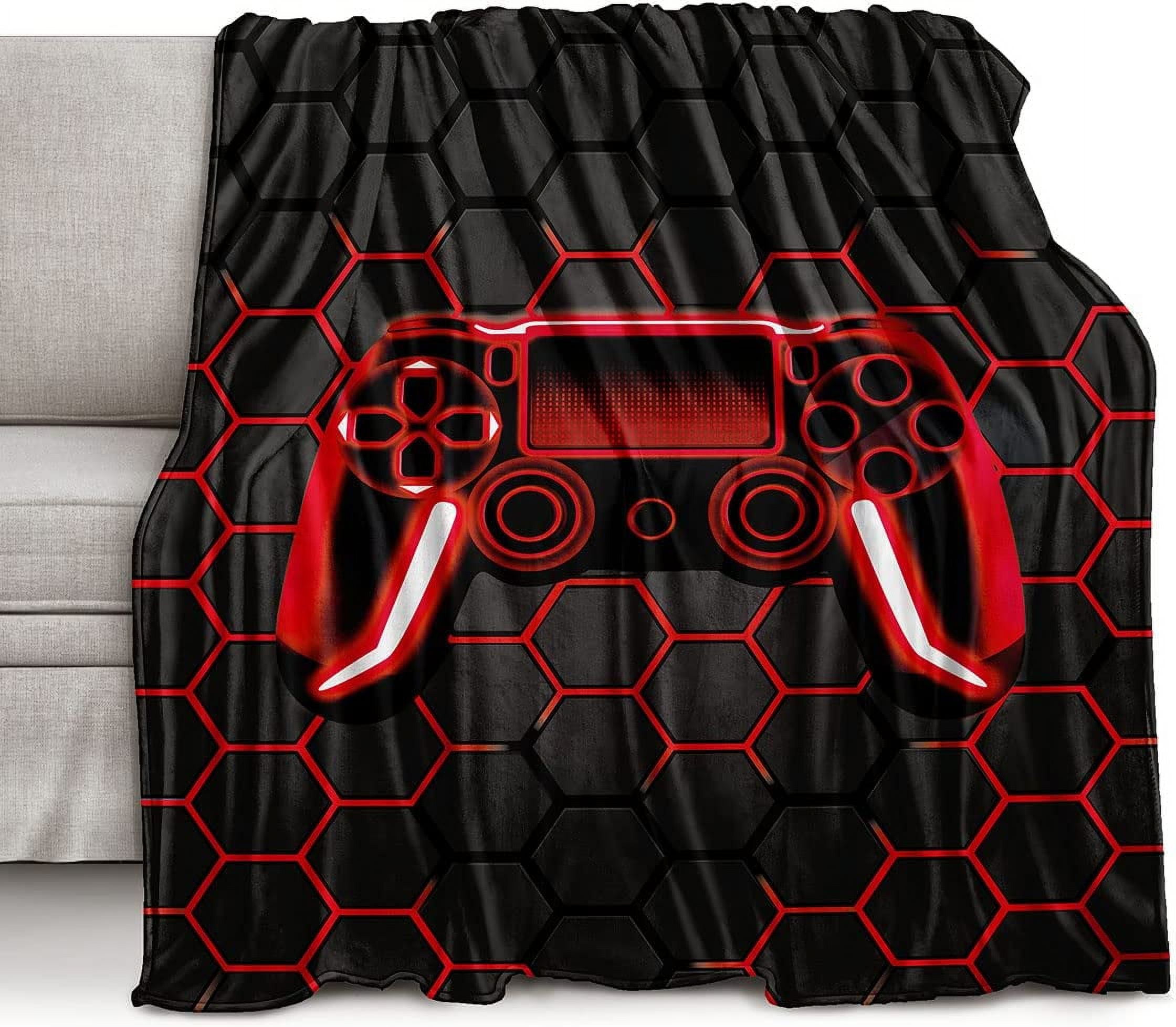 Yibo Bedding Gaming Super Soft, Fleece, Gamer Gift for Couch Sofa for ...