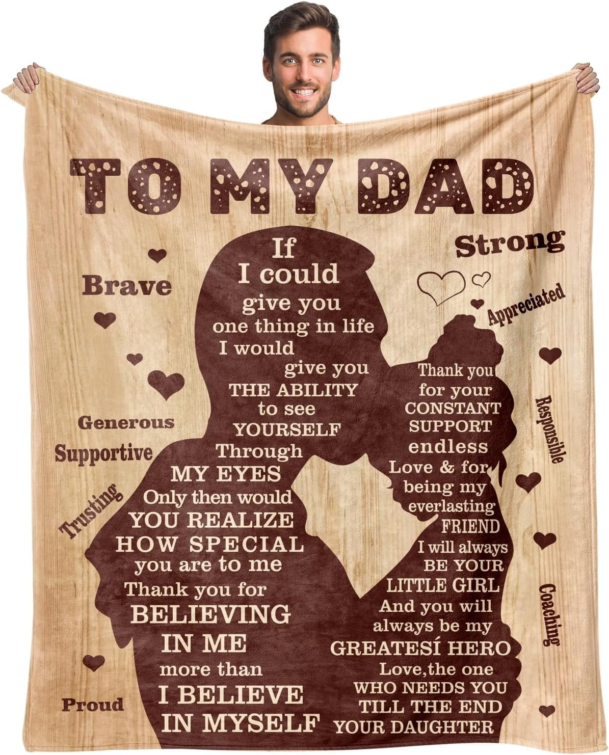 Yibo Birthday Gifts for Dad Gift for Dad from Daughter Or Son World's ...