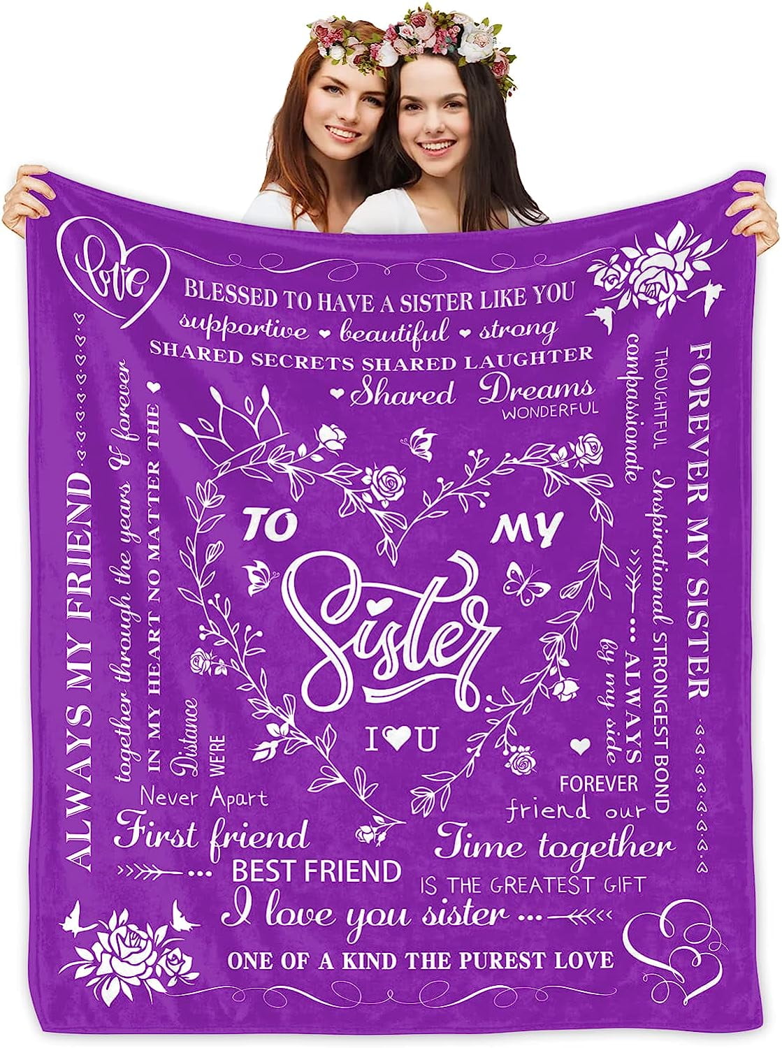 Yibo Wife Birthday Gift Blanket Flannel Soft and Comfortable Anti ...