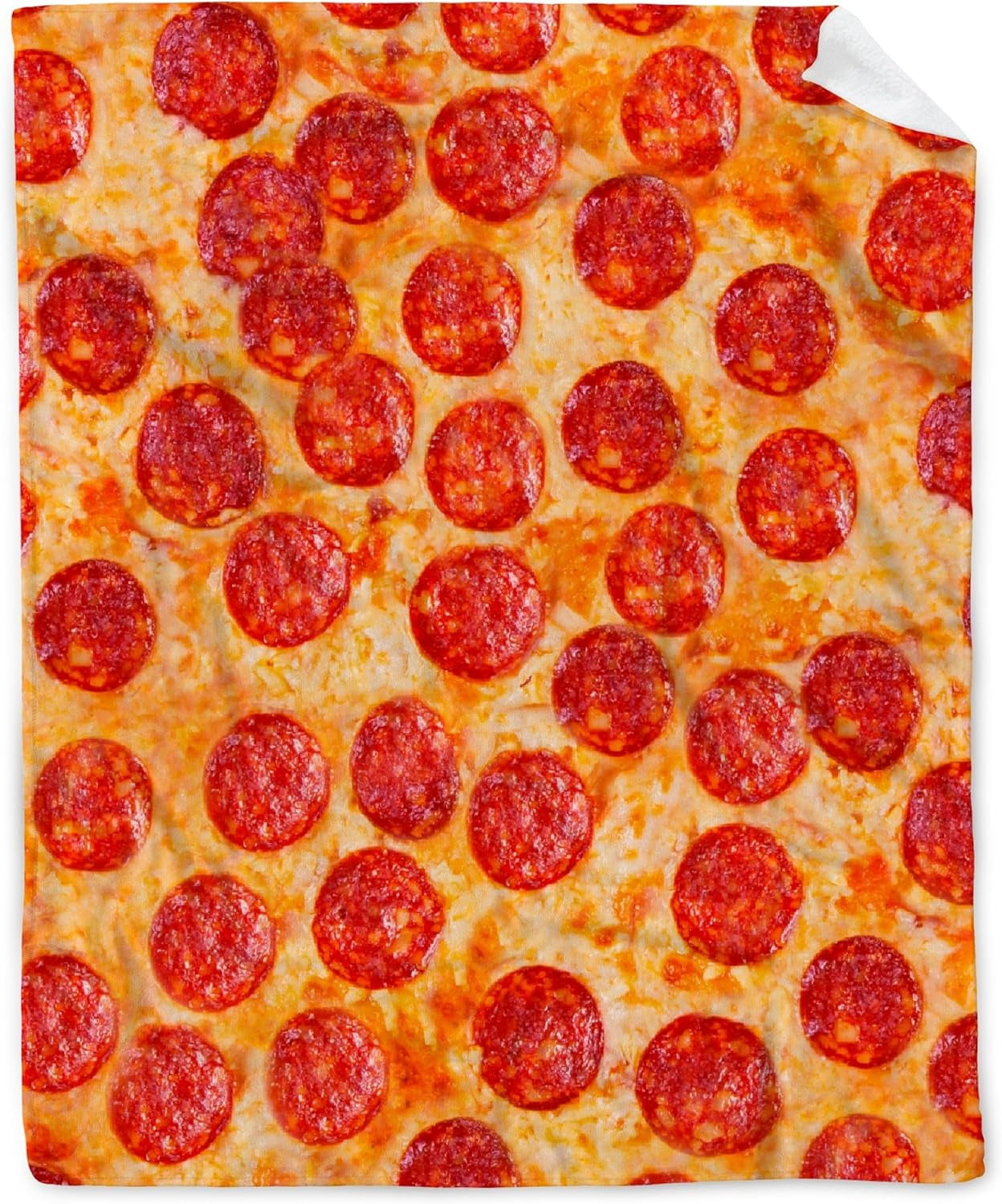 Yibo Hamburger Fleece Flannel Gift Blanket Realistic Interesting Food ...