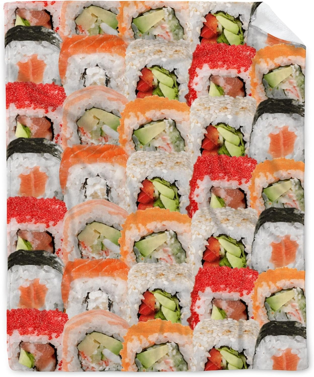 Yibo Hamburger Fleece Flannel Gift Blanket Realistic Interesting Food ...