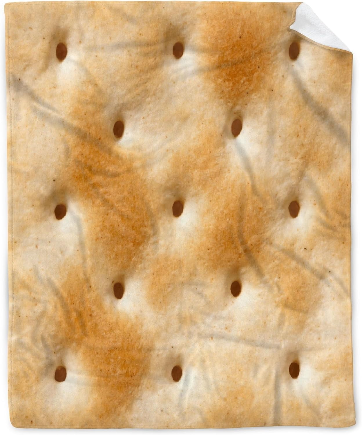 Yibo Hamburger Fleece Flannel Gift Blanket Realistic Interesting Food ...