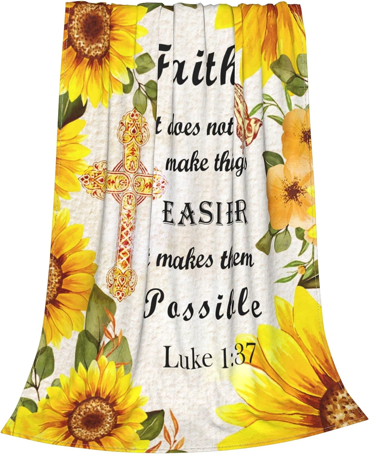 Yibo Healing Spiritual Blanket Gifts Christian Bible Verse Throws ...