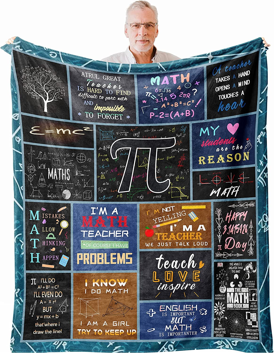 Yibo Math Teacher Gifts for Men Teacher Gifts from Student Best Teacher ...
