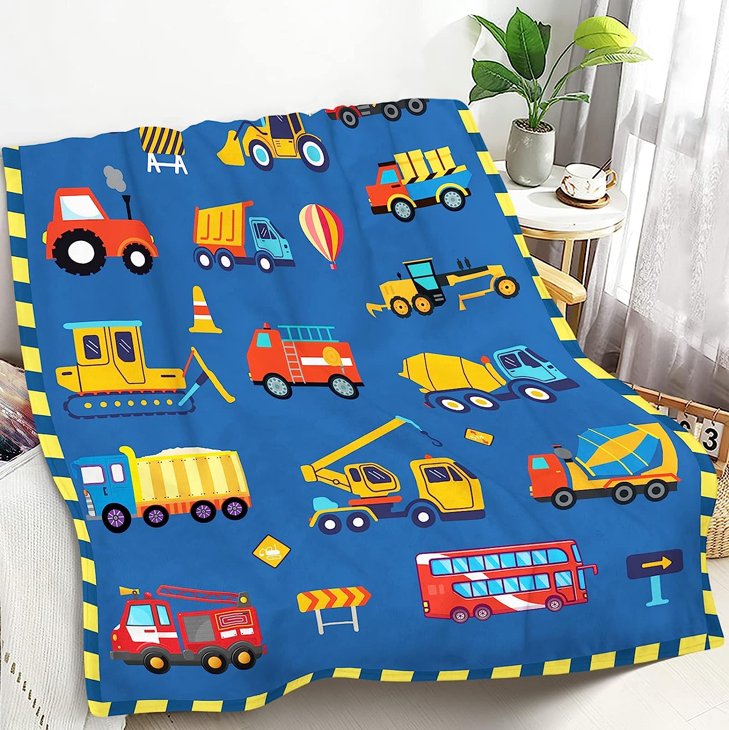 Yibo Muscle Car Blanket for Boys Girls Classic Car Blanket Cozy Cars ...
