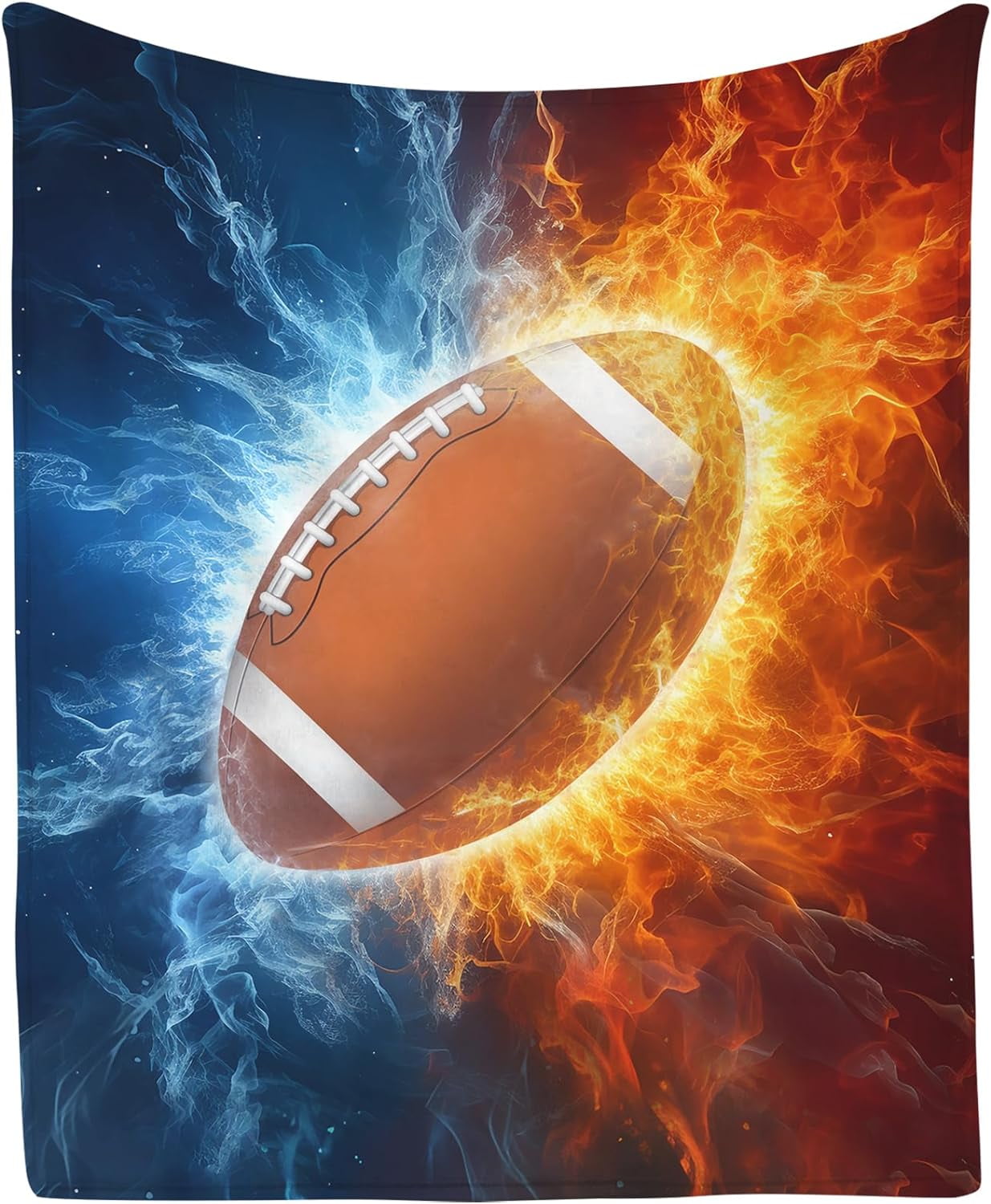 Yibo Softball Gifts Blanket, Cool Fire and Ice Softball Blanket ...