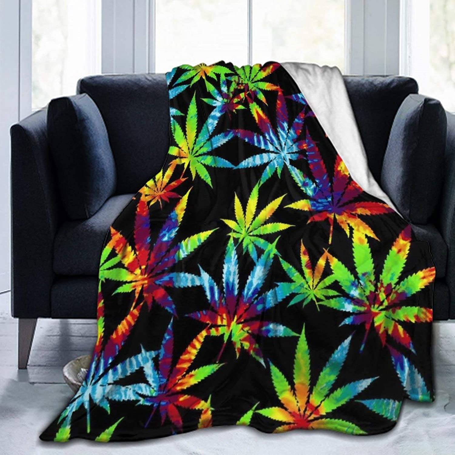 Yibo Super Soft Sherpa Plus Velvet Throw Wrap Cover Wrap Sheet for Sofa ...