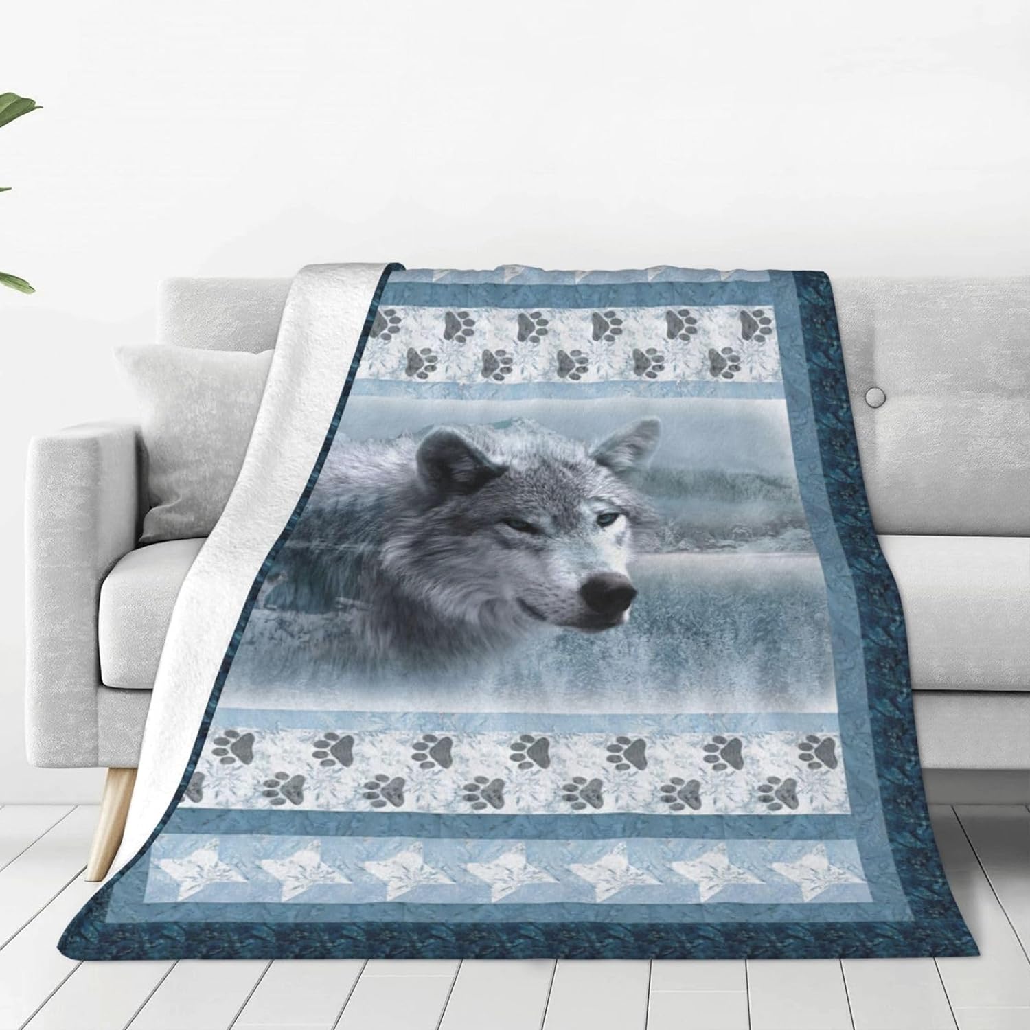 Yibo Tiger Blanket Tiger Cozy Fleece Flannel Blanket Plush Lightweight ...