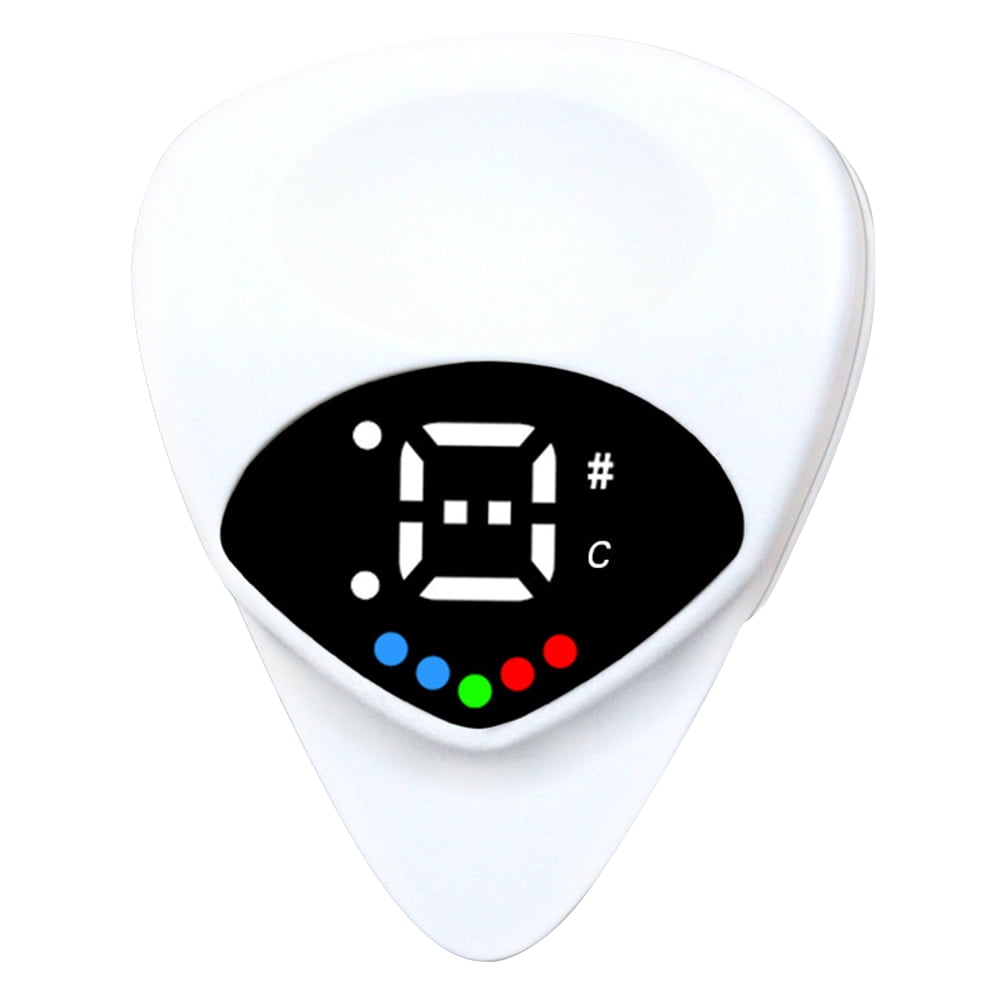 Yibooy 2 in 1 Guitar Picks Tuner Guitar Tuner for Acoustic & Electric ...