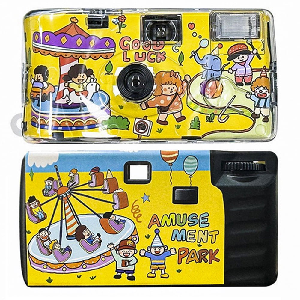Yibooy 35mm Disposable Film Camera W/Flash One Time Camera for Wedding ...