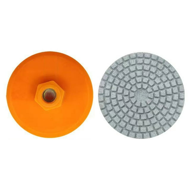 Yibooy 80mm 3 Inch Polishing Pad Diamond Wet Dry Buff Disc for Marble ...