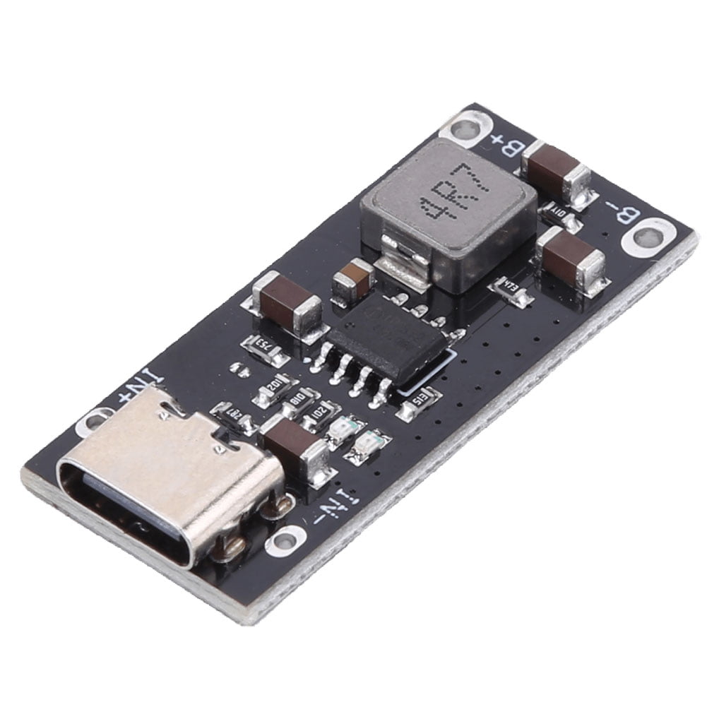 Yibooy Charging Management Board 3A 5V To 4.2V 4.35V Type C with Indicator for Computer ...