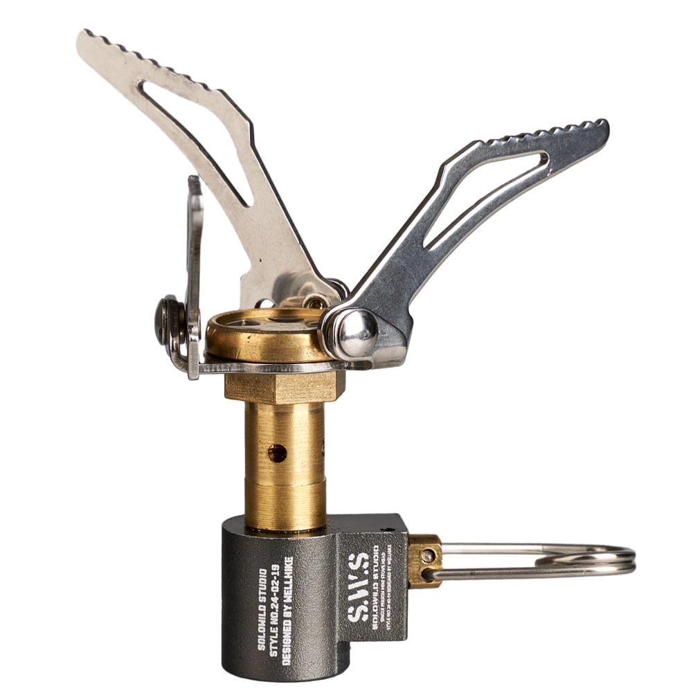 Yibooy Folding Camping Stove Camping Stove Stand Burner Lightweight for ...