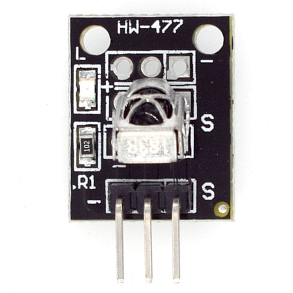 Yibooy KY-022 IR Infrared Sensor Receiver Module 3Pin IR Remote Control ...