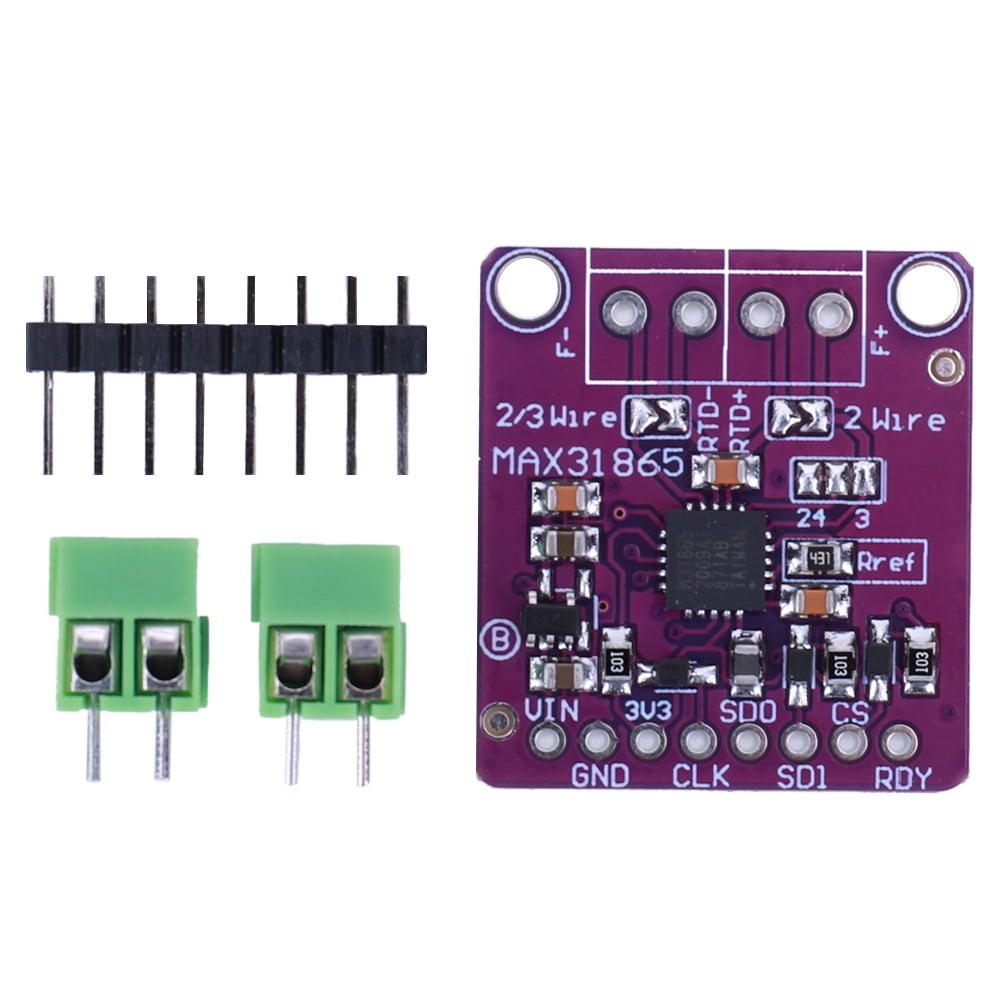 Yibooy MAX31865 PT100/PT 1000 RTD Converter Temperature Thermocouple ...