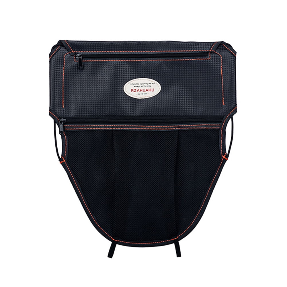 Yibooy Motorcycle Scooter Seat Bag PU Leather Scooter Organizer (S ...