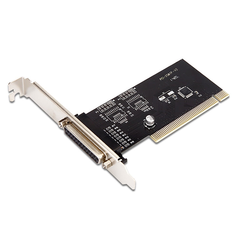 Yibooy PCI to Parallel LPT 25Pin DB25 Printer Port Controller Card Pci Adapter - Walmart.com
