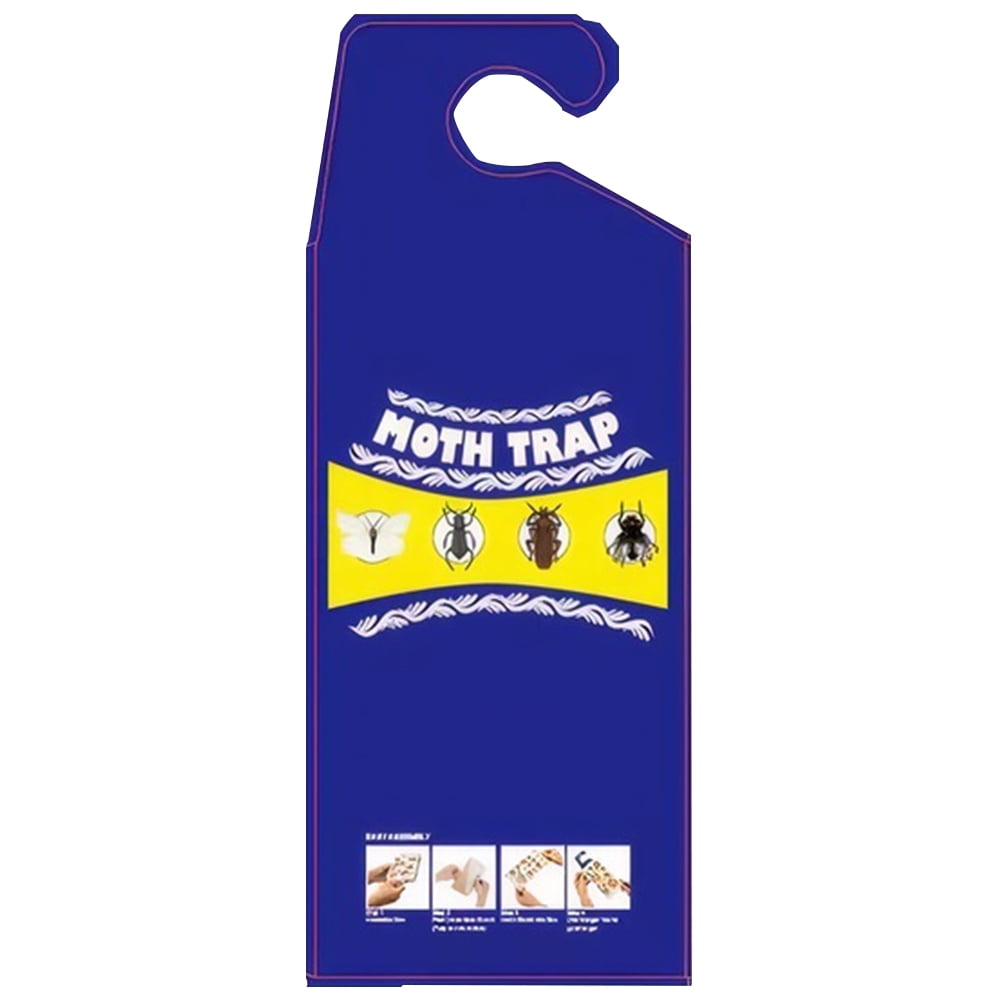 Yibooy Pantry Moth Traps Sticky Glue Indian Meal Moth Traps Killer for ...