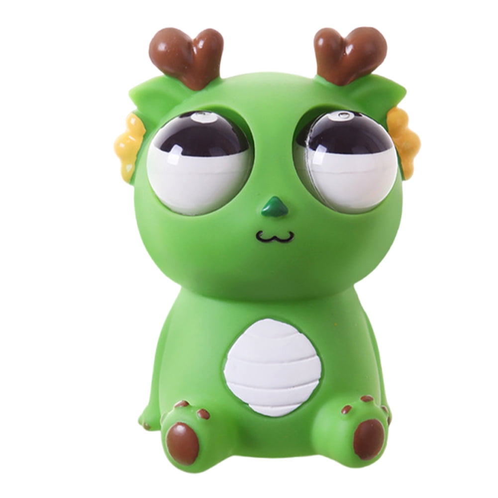 Yibooy Squeeze Dragon Toy Animal Eyeball Burst Toy Cute Simple Fidget ...