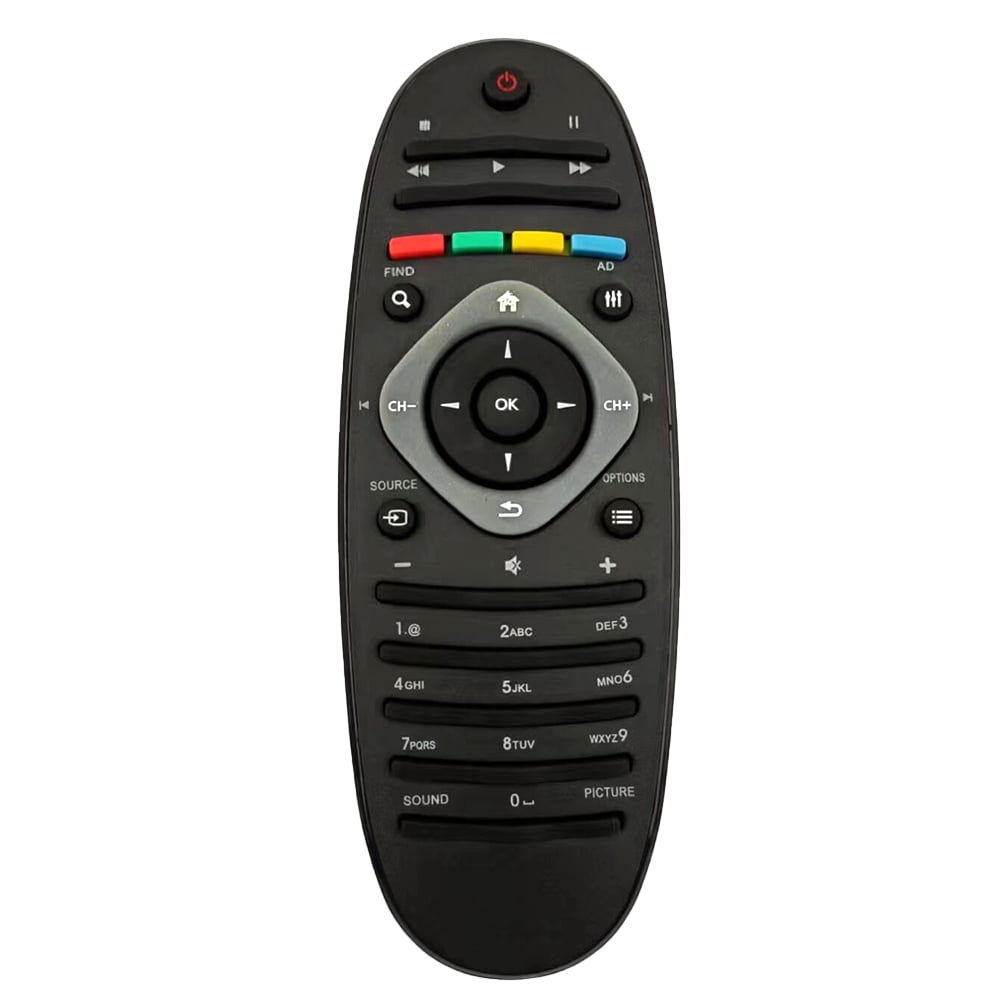 Yibooy Universal TV Remote Control Television Controller for TV/DVD/AUX ...