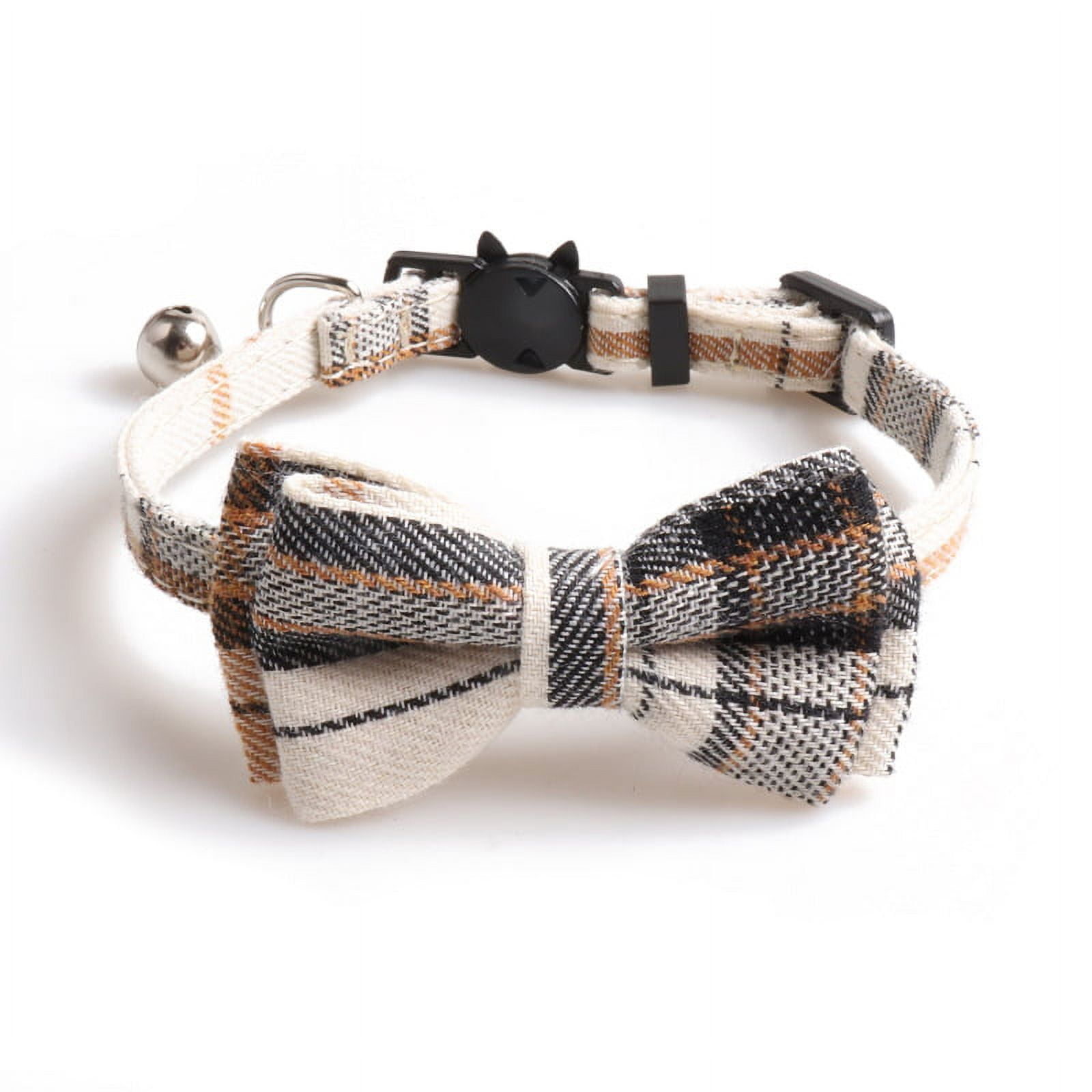 Yidarton New British Cat Collar Gentleman Bow Cat Collar With Bell ...