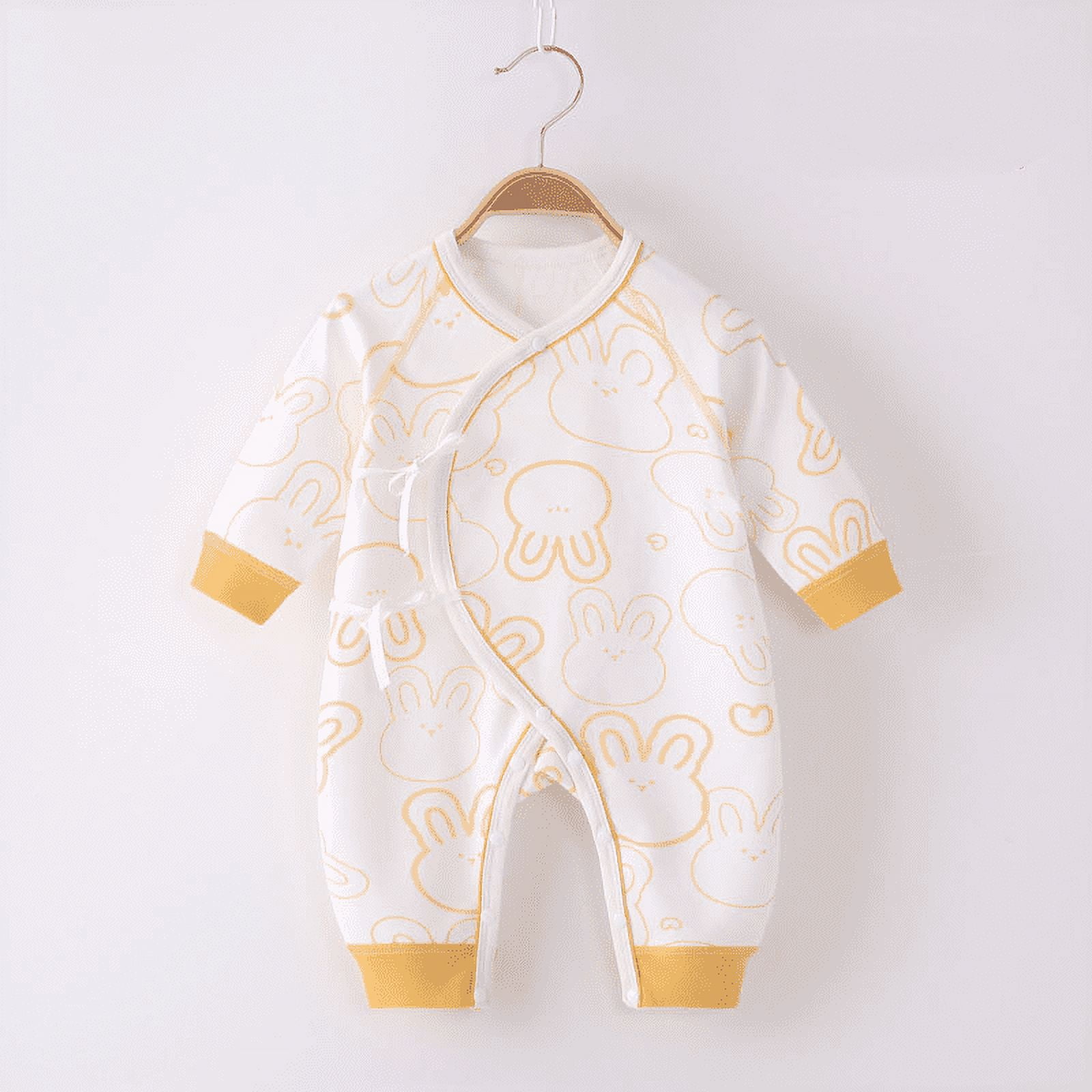 Yidarton Newborn Clothes Baby Jumpsuit Class A Boneless Baby Tether Ha ...