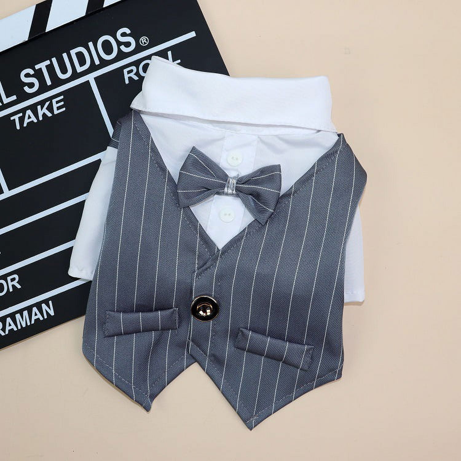 Yidarton Pet Dog Suit Summer Thin Teddy Suit Shirt Suit Wedding Dress ...