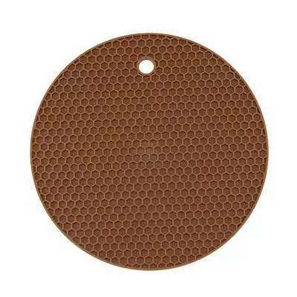 Yidarton Round Honeycomb Silicone Placemat High Temperature Thick ...