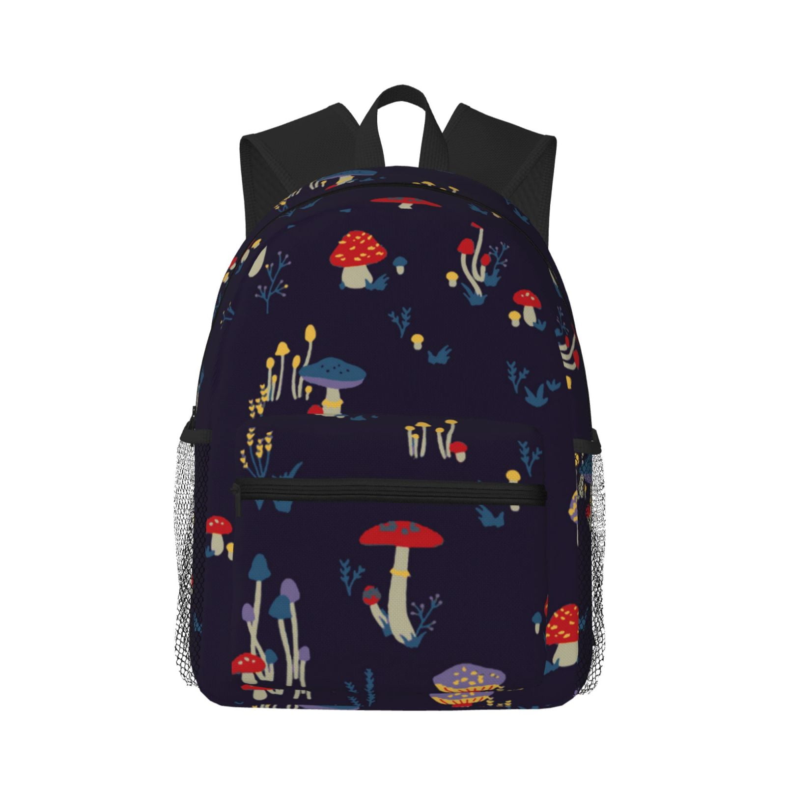 Yield Mushrooms3 Print Backpack for Women Men, Lightweight Casual ...