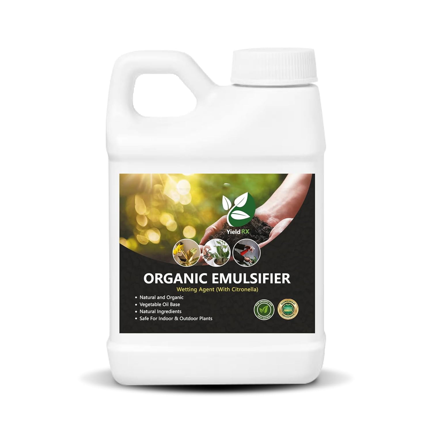 Yield RX Organic Emulsifier with Citronella - Wetting Agent - 100% ...