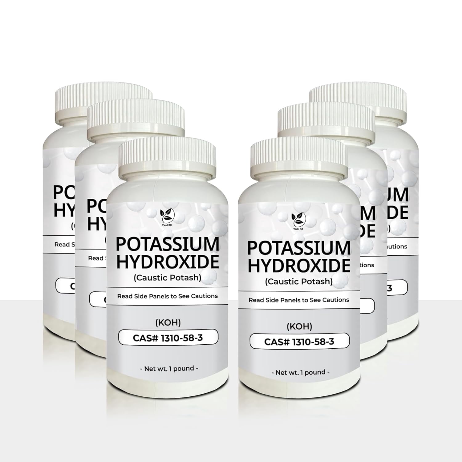 Yield RX Potassium Hydroxide (Caustic Potash) (KOH) - Chemical | Pack ...