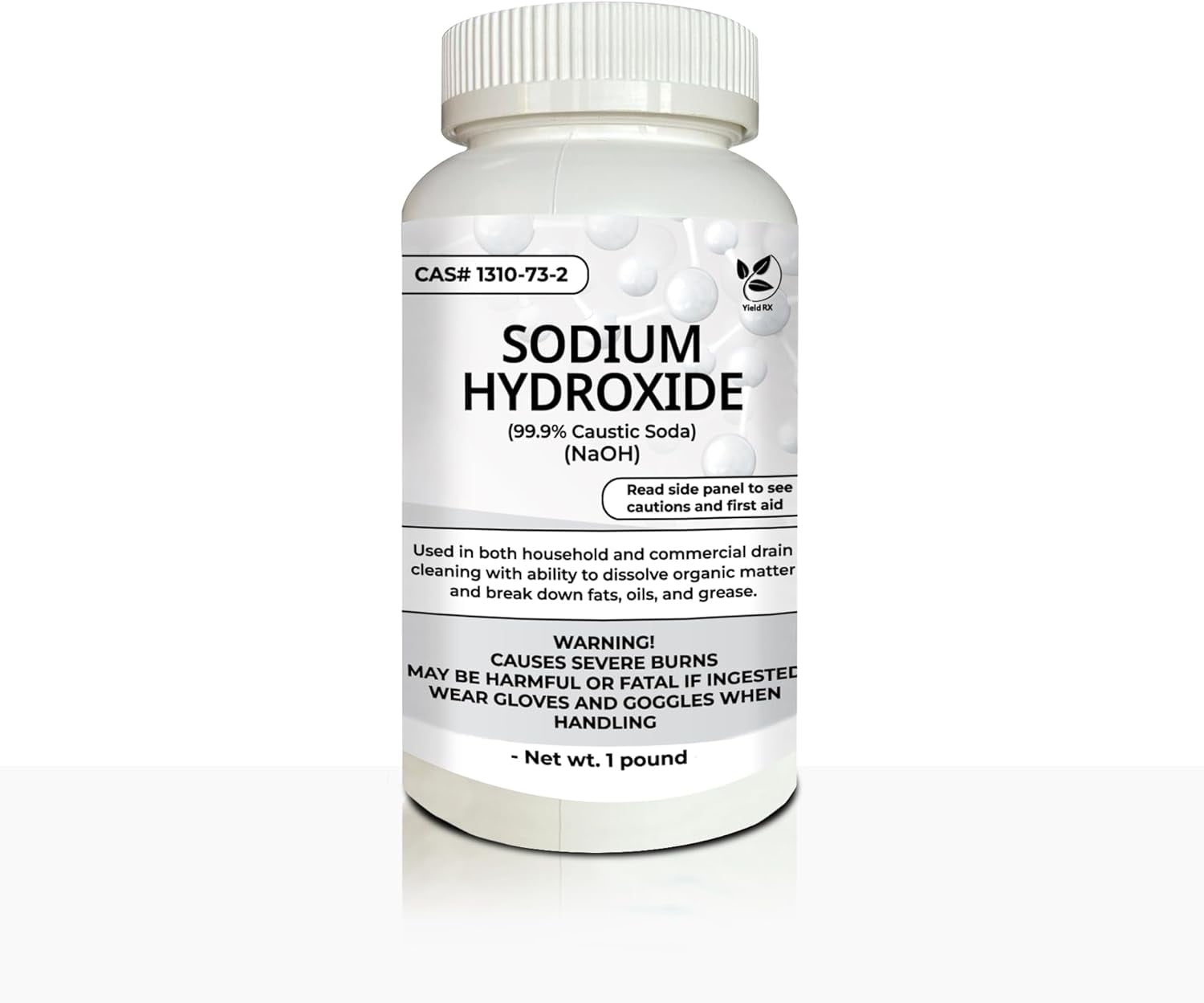 Yield RX Sodium Hydroxide (Caustic Soda) - Ultimate Drain Opener and ...