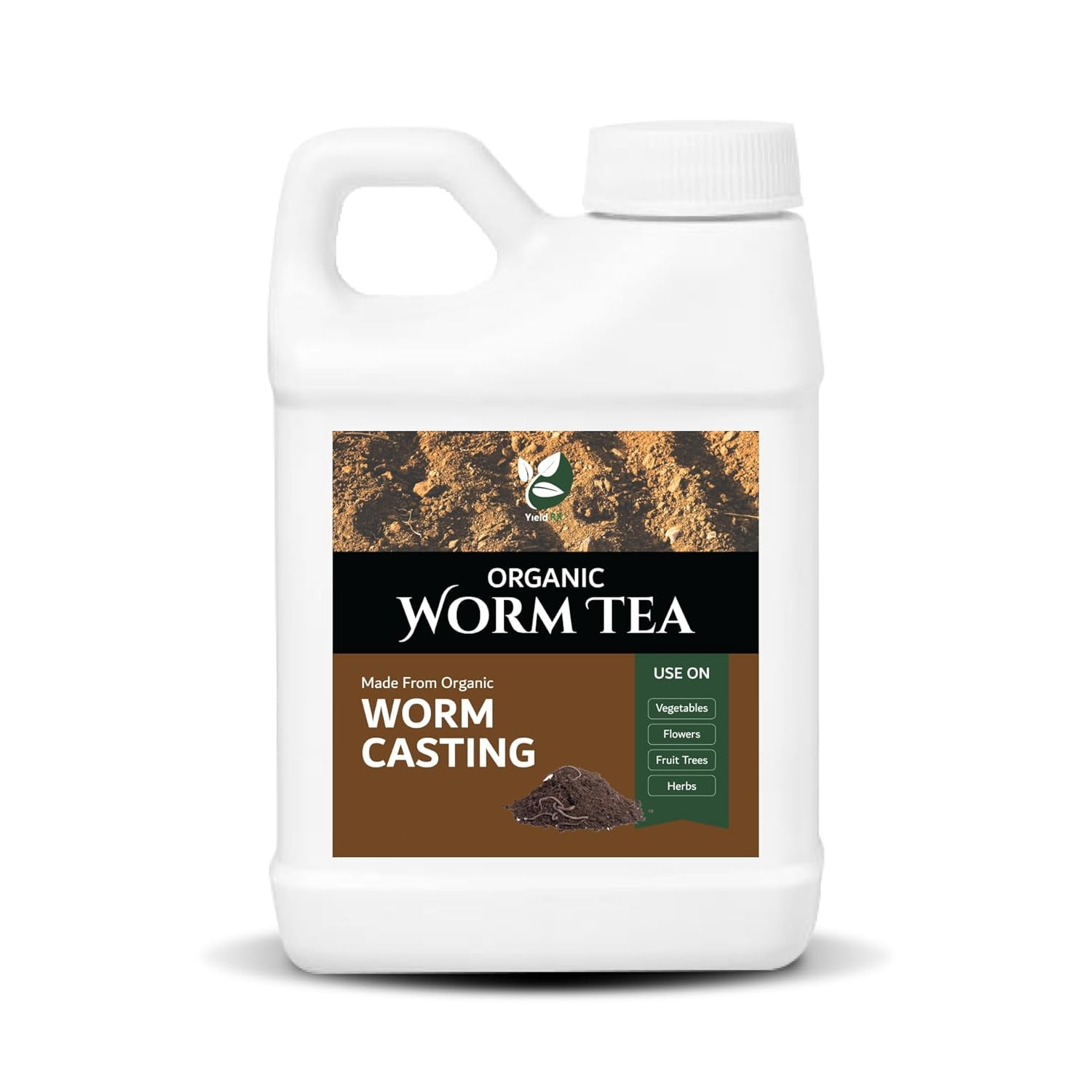 Yield RX Worm Tea for Gardening Soil - Worm Tea Fertilizer Liquid ...