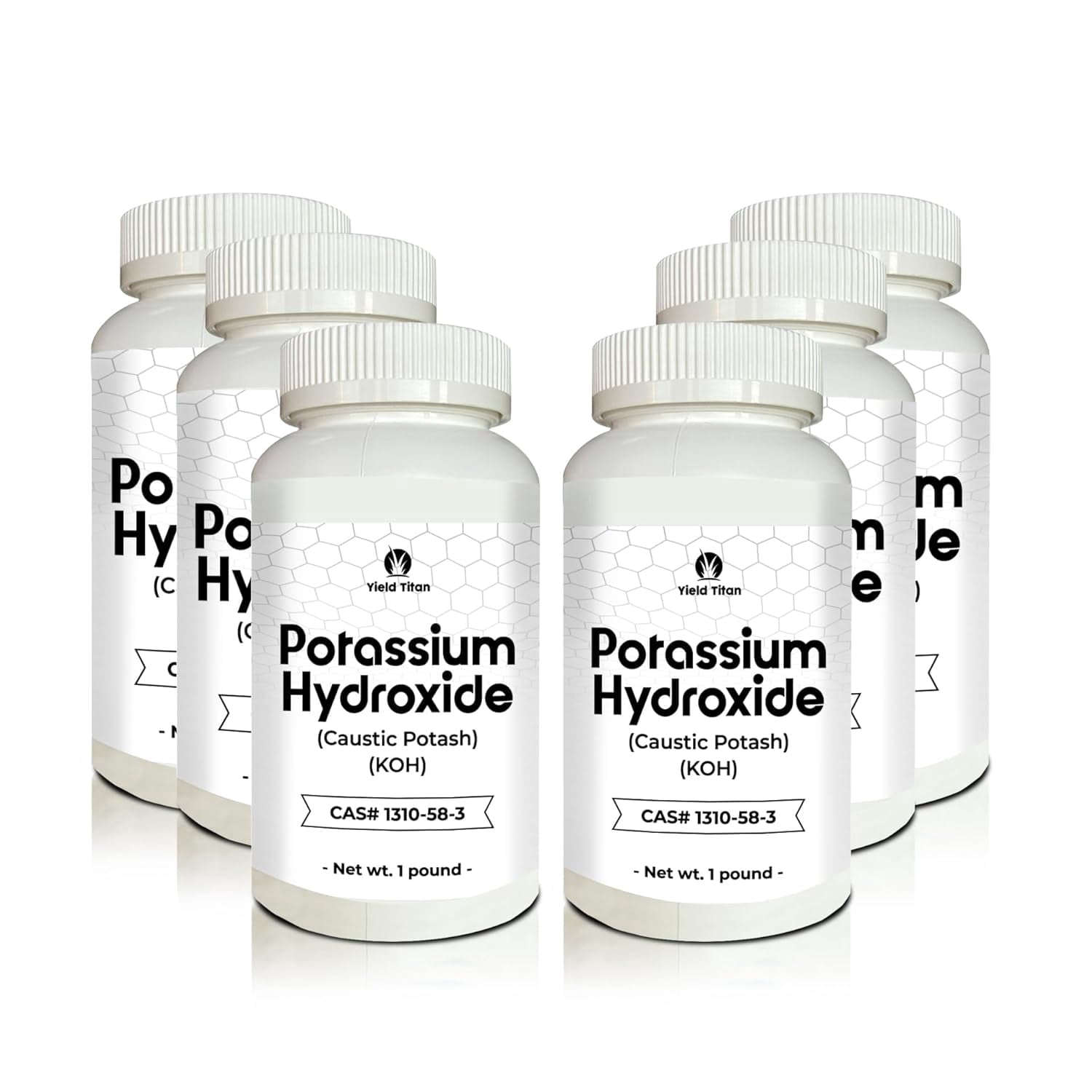 Yield Titan High Purity Potassium Hydroxide (Caustic Potash) KOH - Used ...