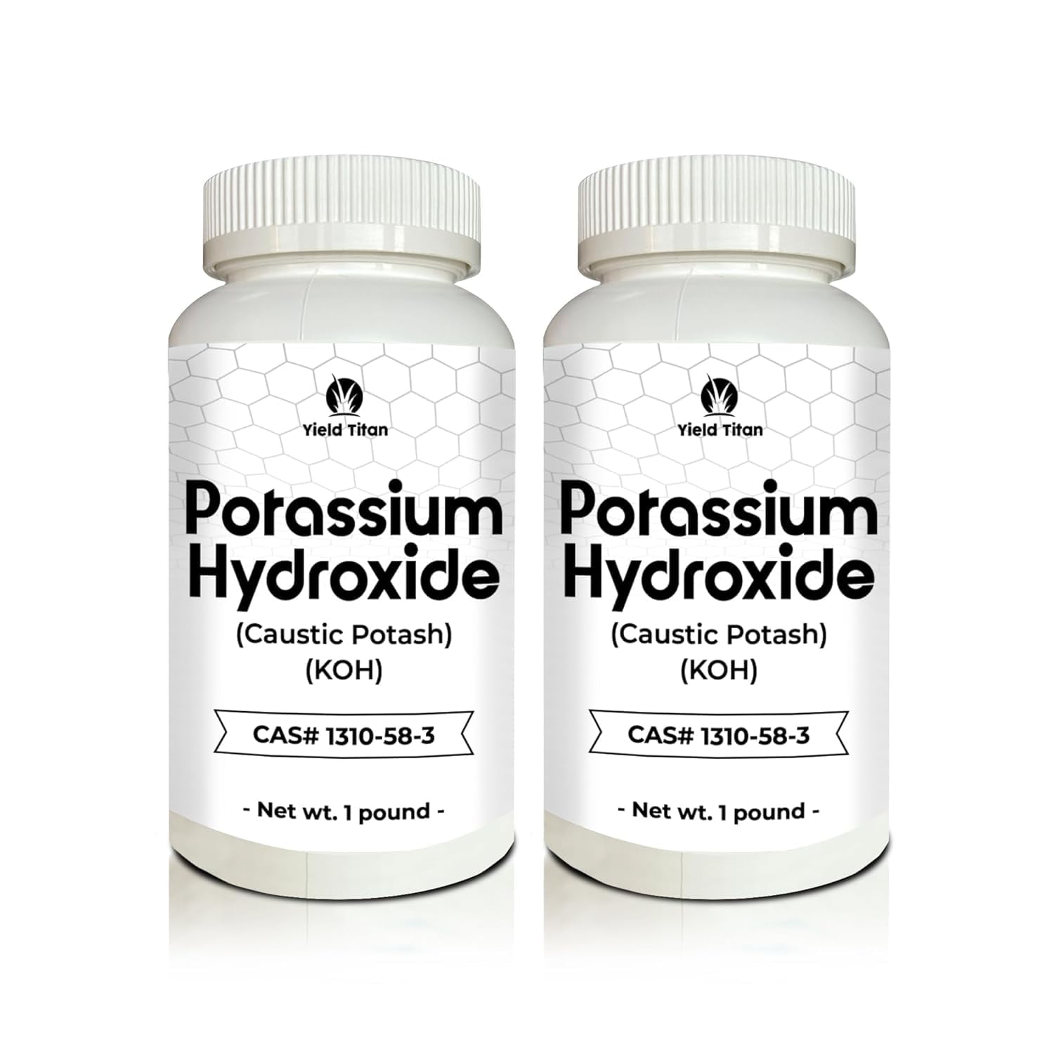 Yield Titan High Purity Potassium Hydroxide (Caustic Potash) KOH - Used ...