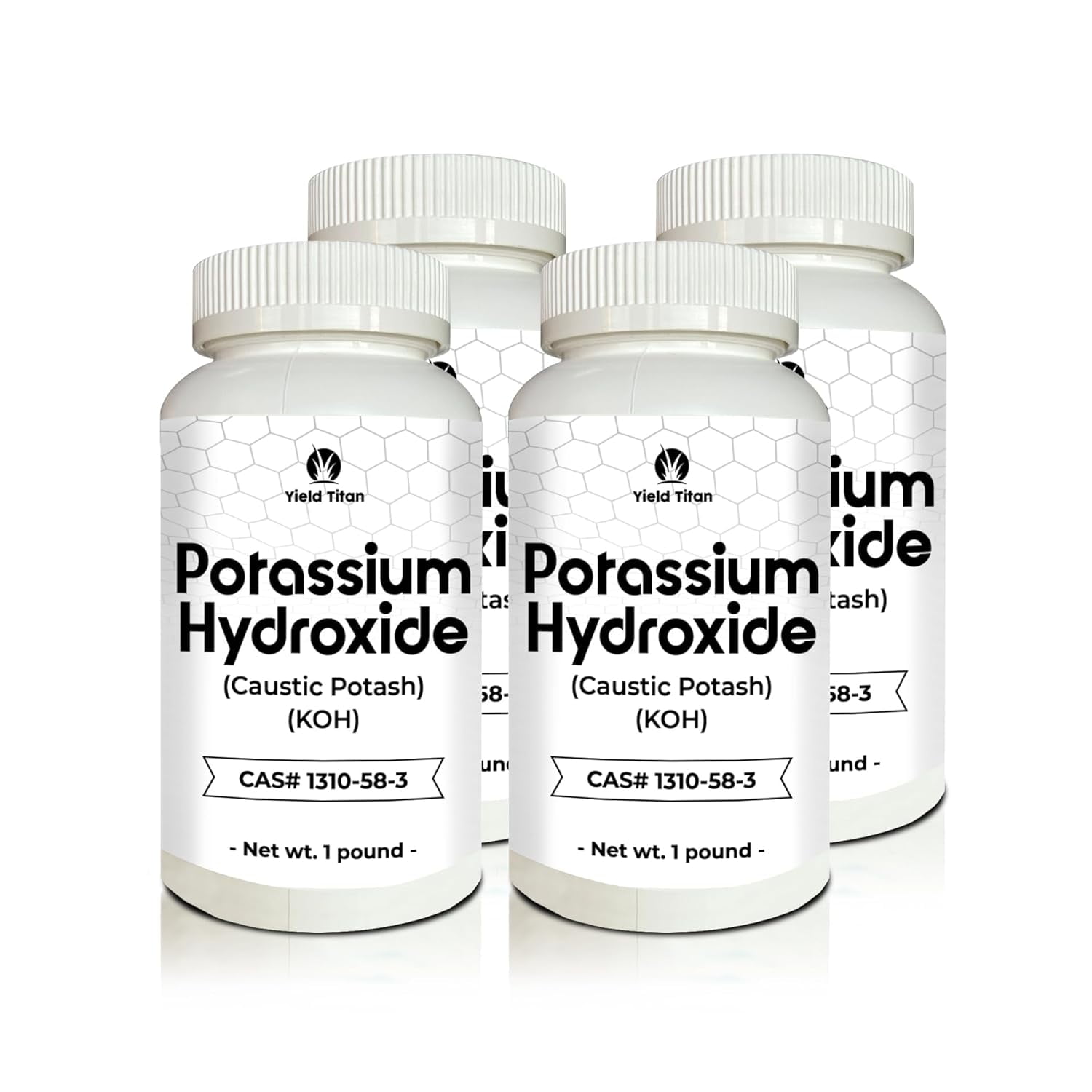 Yield Titan High Purity Potassium Hydroxide (Caustic Potash) KOH - Used ...