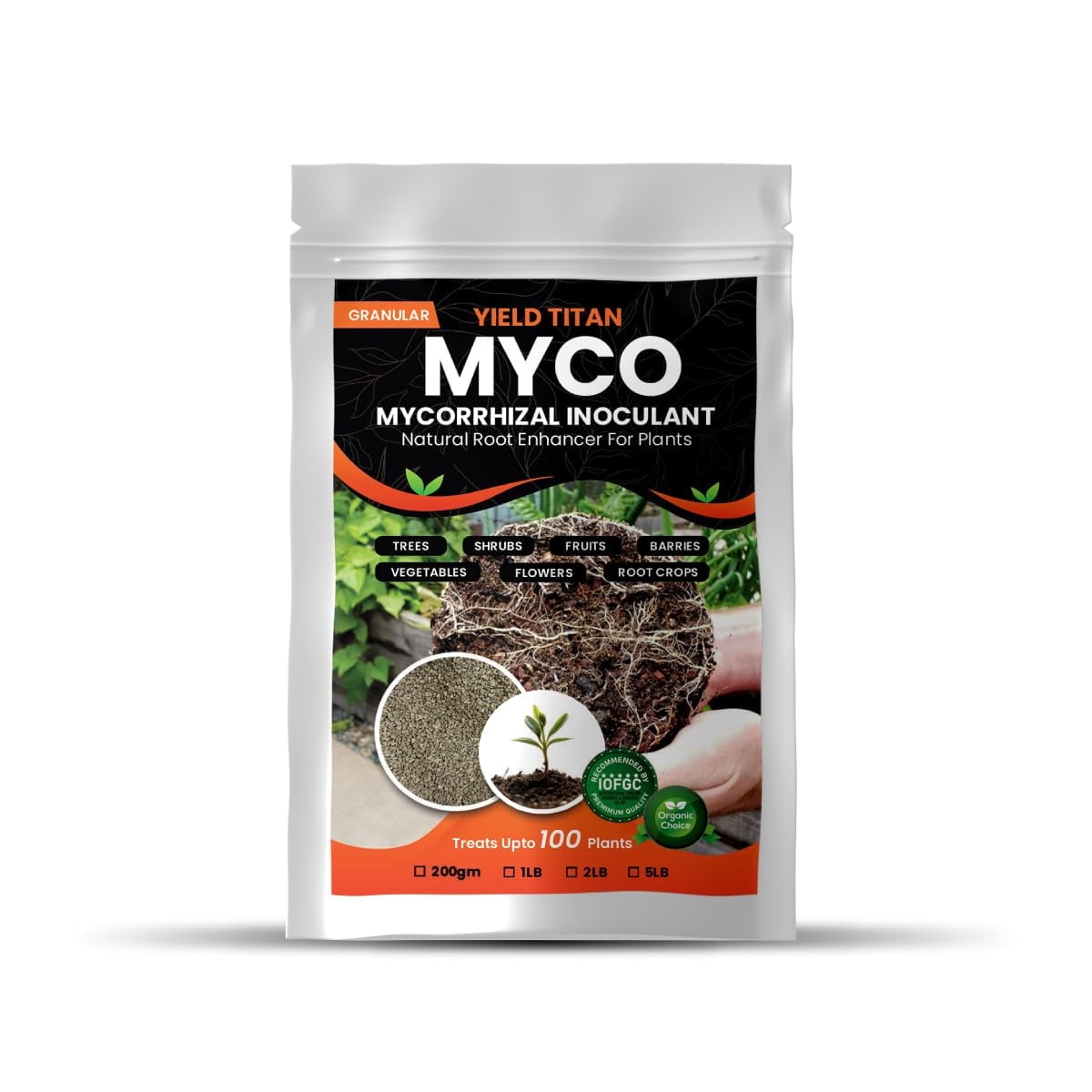 Yield Titan MYCO MYCORRHIZAL INOCULANT Root Enhancer for Bigger ...