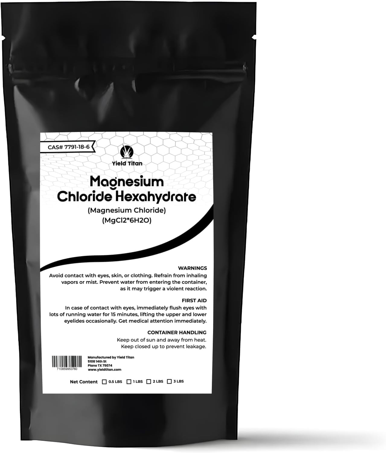 Yield Titan Magnesium Chloride Hexahydrate (Magnesium Chloride) (MgCl2 ...