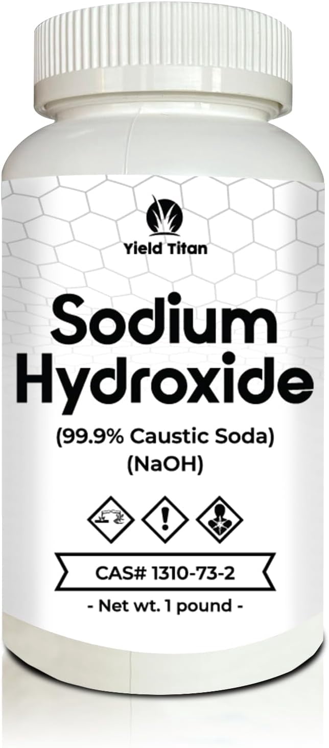 Yield Titan Sodium Hydroxide (99.0% Caustic Soda) (NaOH) - Chemical ...