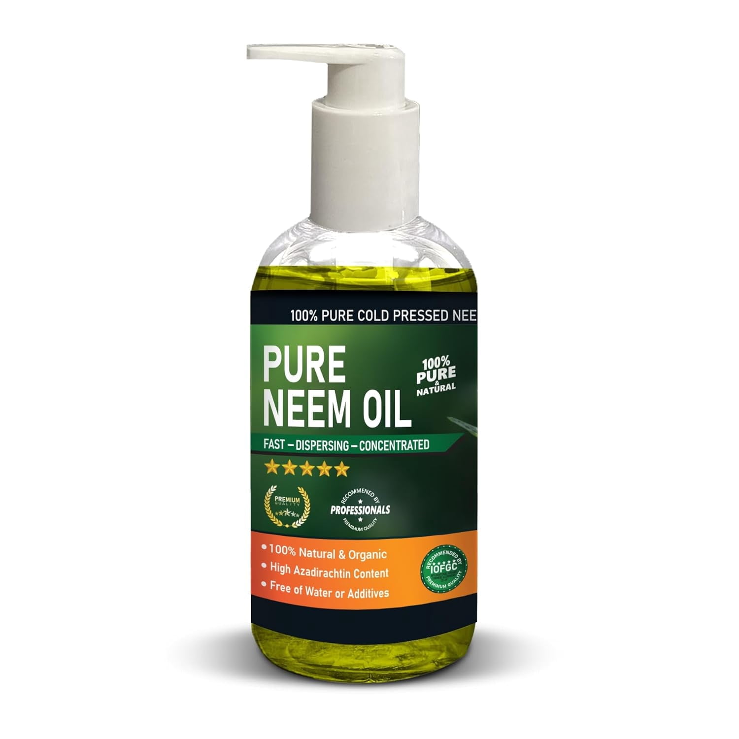Yield Titan's 100% Pure Cold Pressed Concentrated Neem Oil for Indoor ...