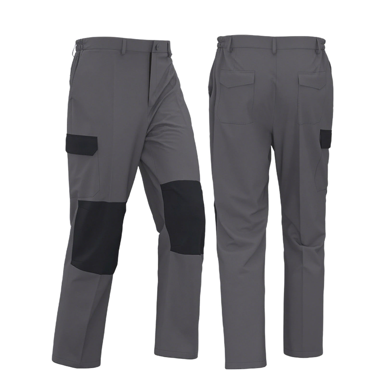 Yievot Mens Utility Work Heavy Duty Construction Workwear Pants ...