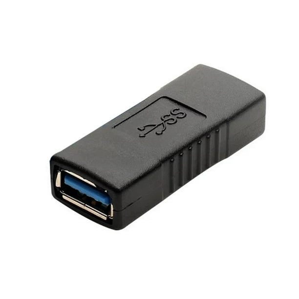 Yiexson Usb3.0 High-Speed Adapter Female to Female Adapter Power Data ...