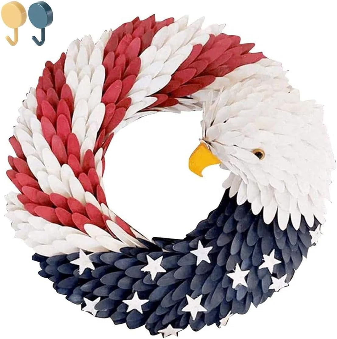 Yifare Brave Wings Wreath, Migilife Yoolif Brave Wings Wreath, American ...