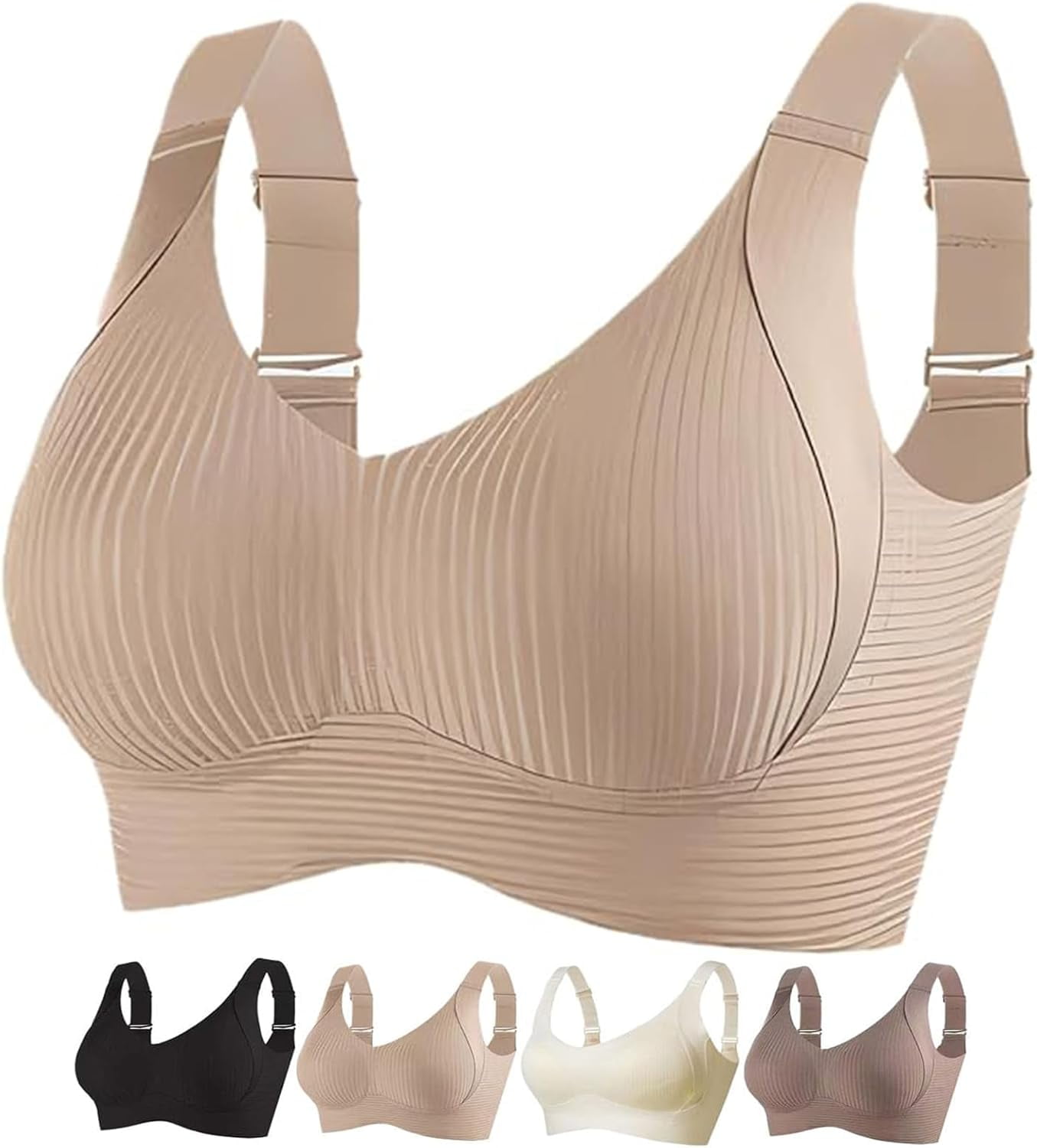 Yifare Invisible Lift Bra, Yifare Bras for Older Women, Adjustable ...