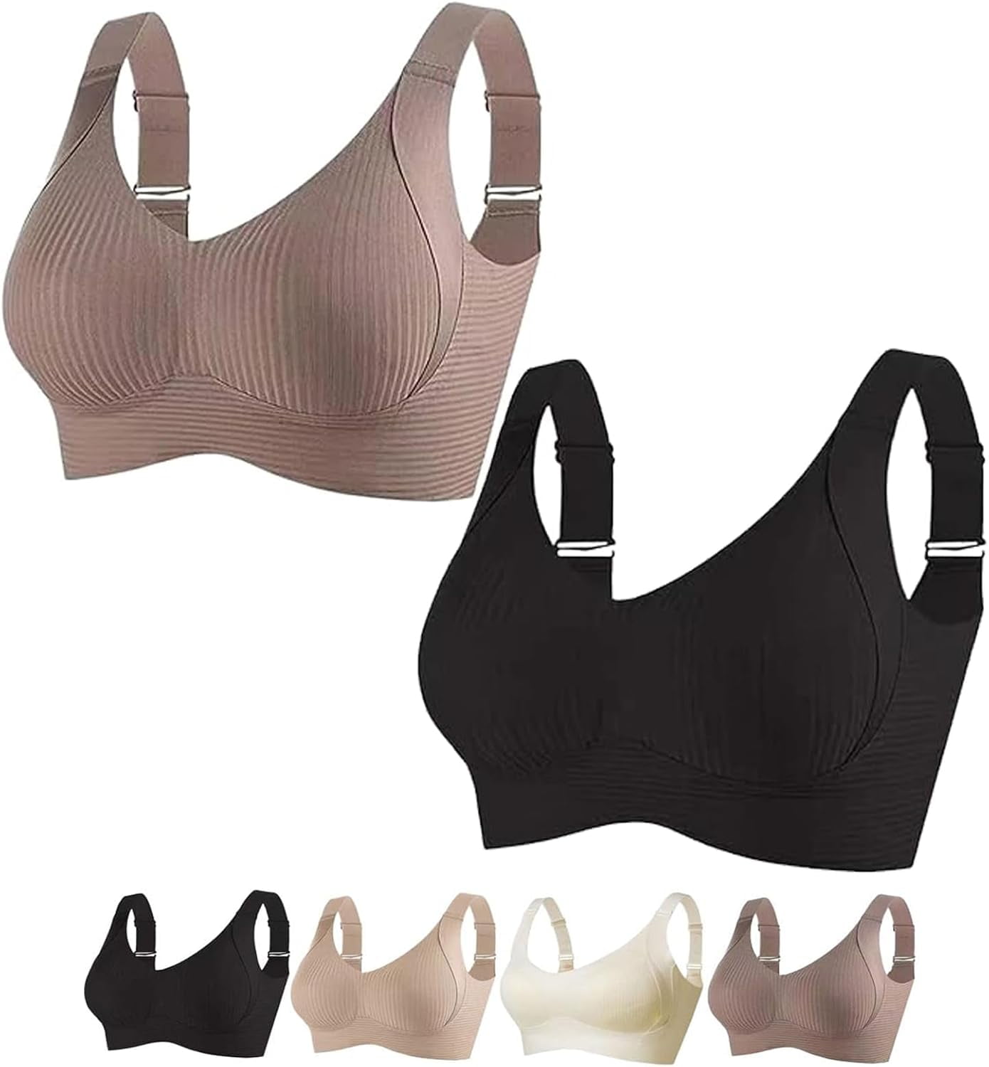 Yifare Invisible Lift Bra, Yifare Bras for Older Women, Adjustable ...