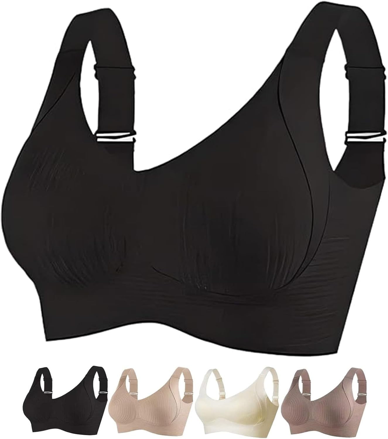 Yifare Invisible Lift Bra, Yifare Bras for Older Women, Adjustable ...